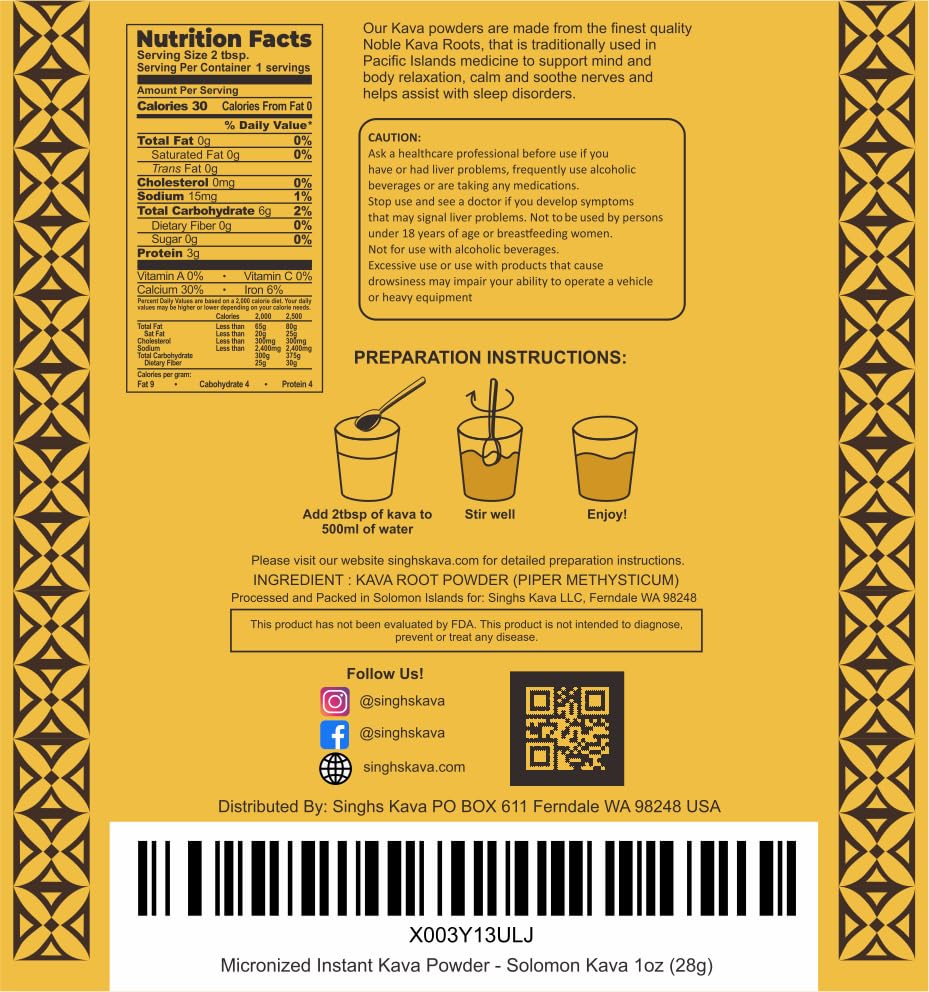 Solomon kava kava for wellness