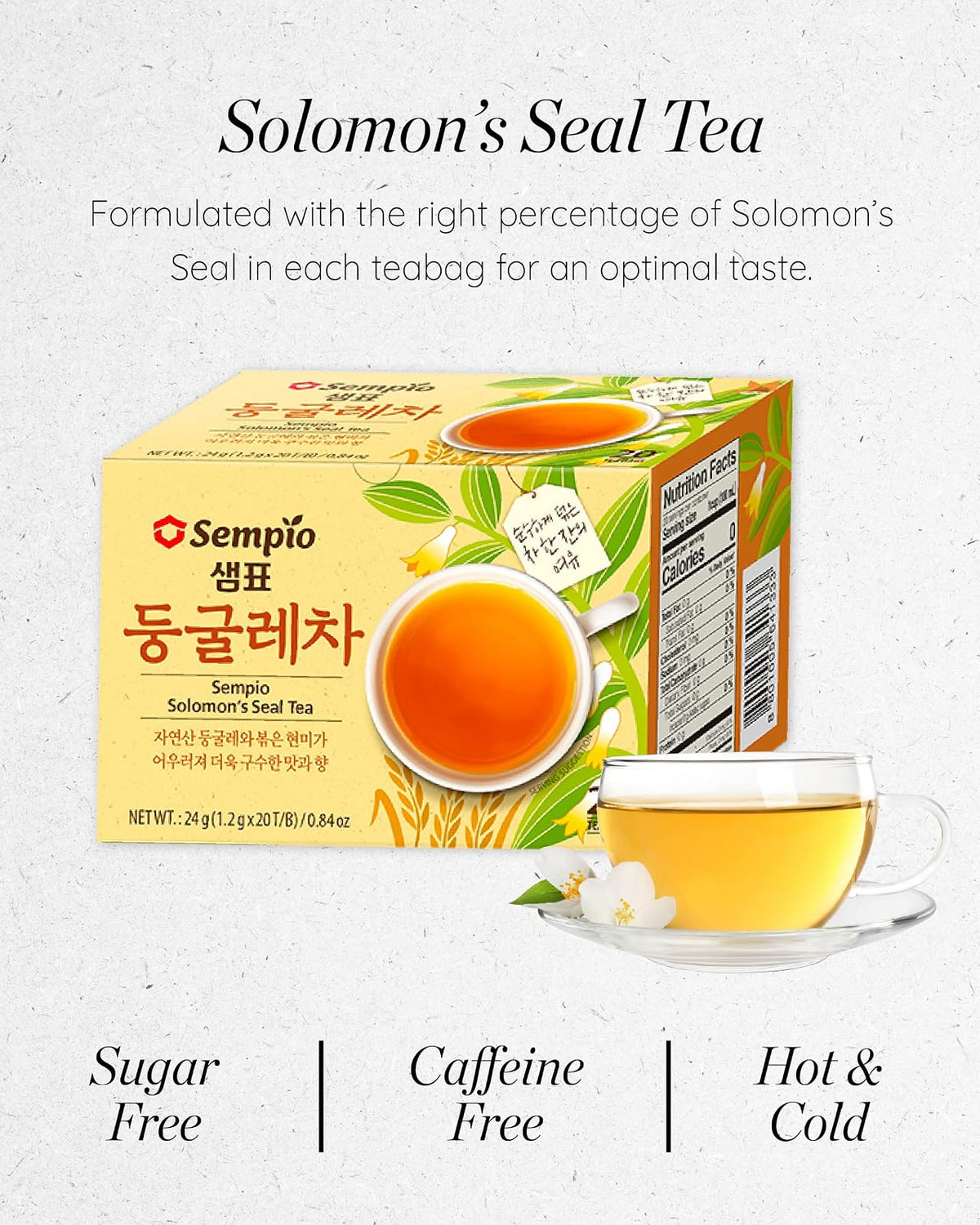 Solomon's Seal tea for relaxation