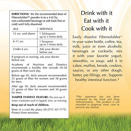soluble fiber for daily digestion