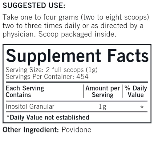 Soluble Inositol Powder for stress relief