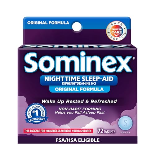 Sominex melatonin sleep aid tablets
