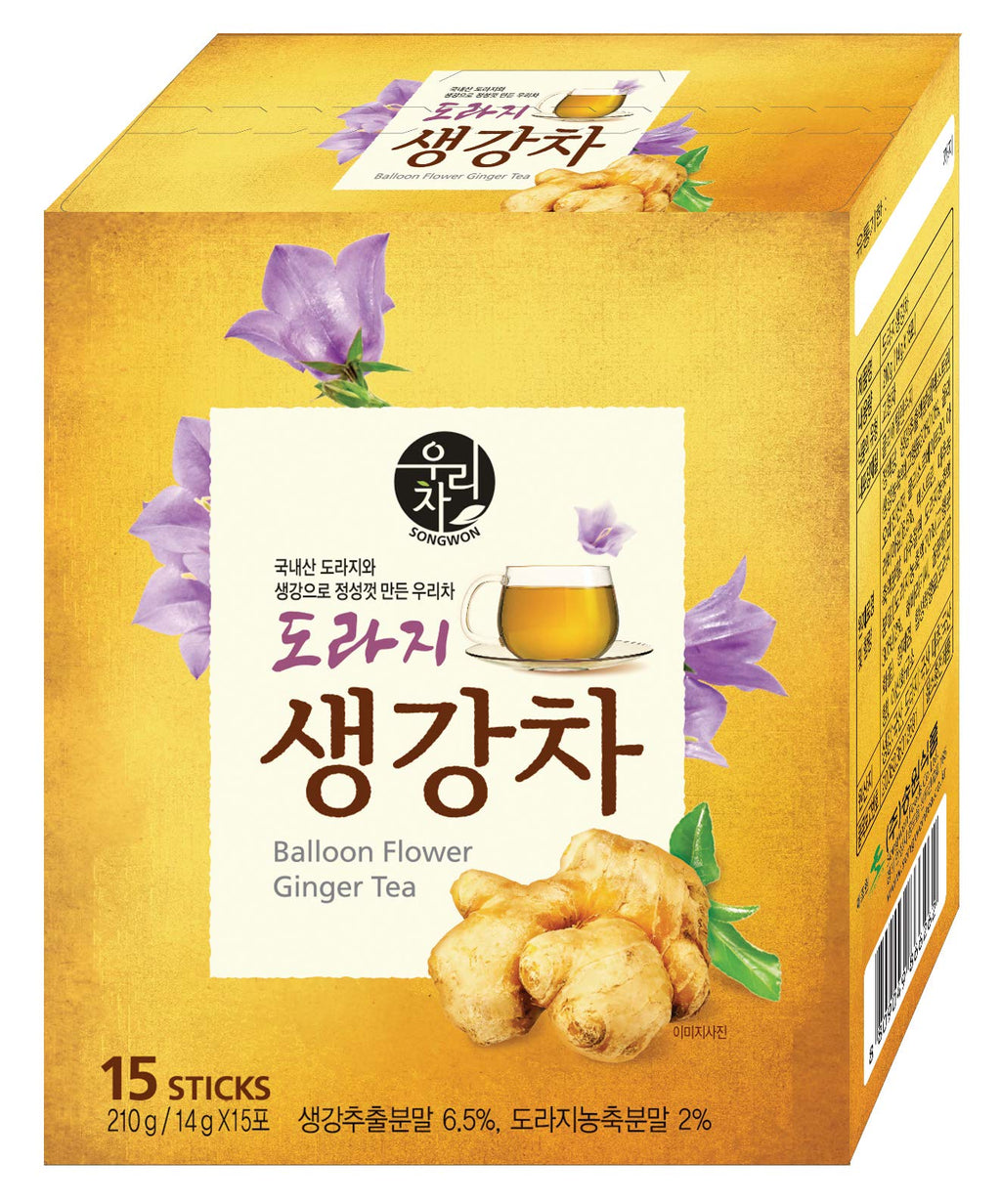 Songwon Balloon Flower Ginger Tea bags