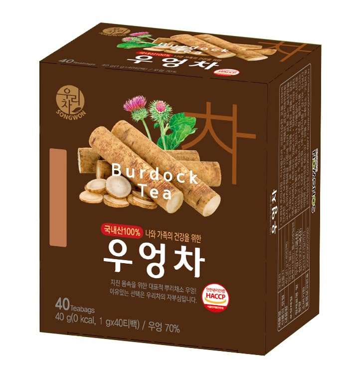 Songwon burdock tea herbal infusion