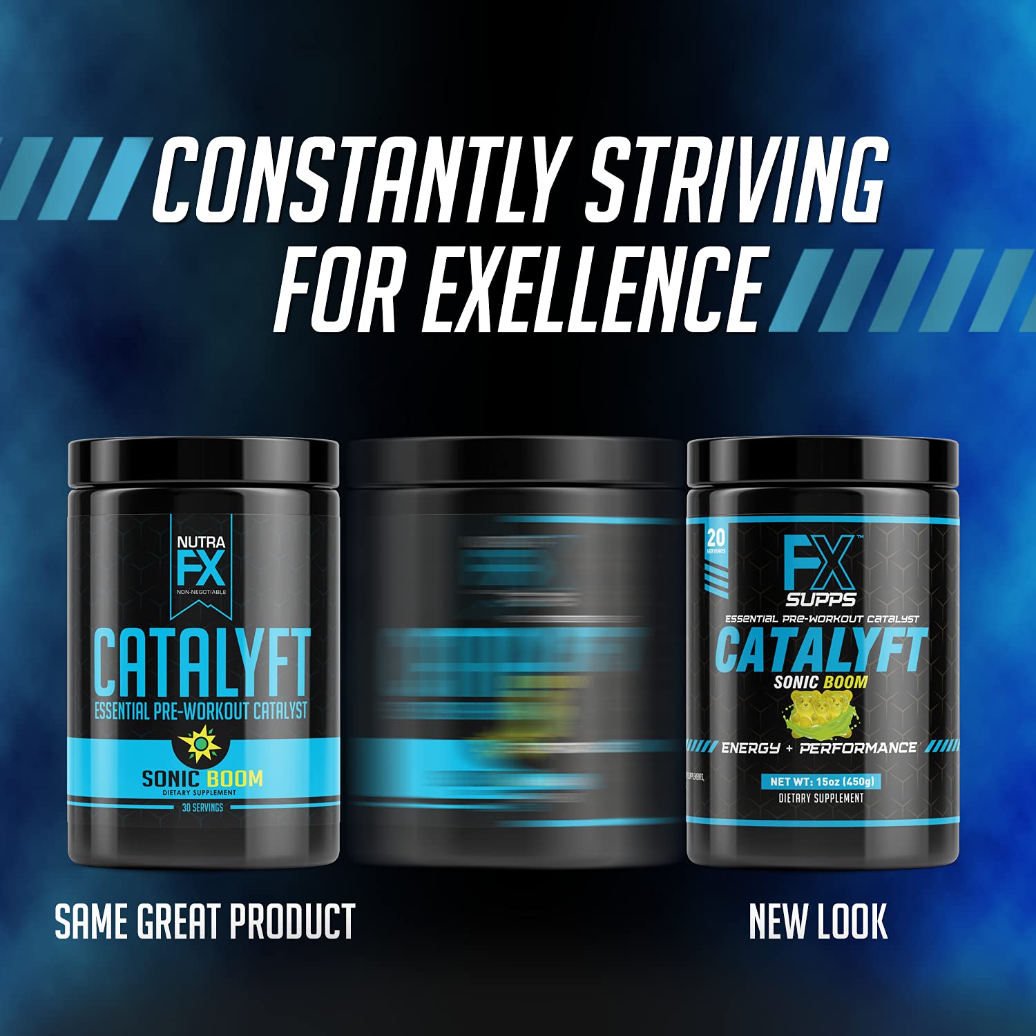Sonic Boom pre-workout for endurance