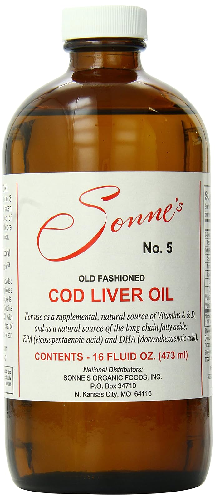 Sonne's cod liver oil benefits