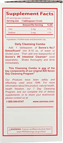 Sonne's detox liquid for vitality