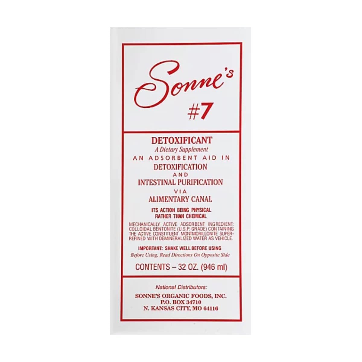 Sonnes detox tea for cleansing