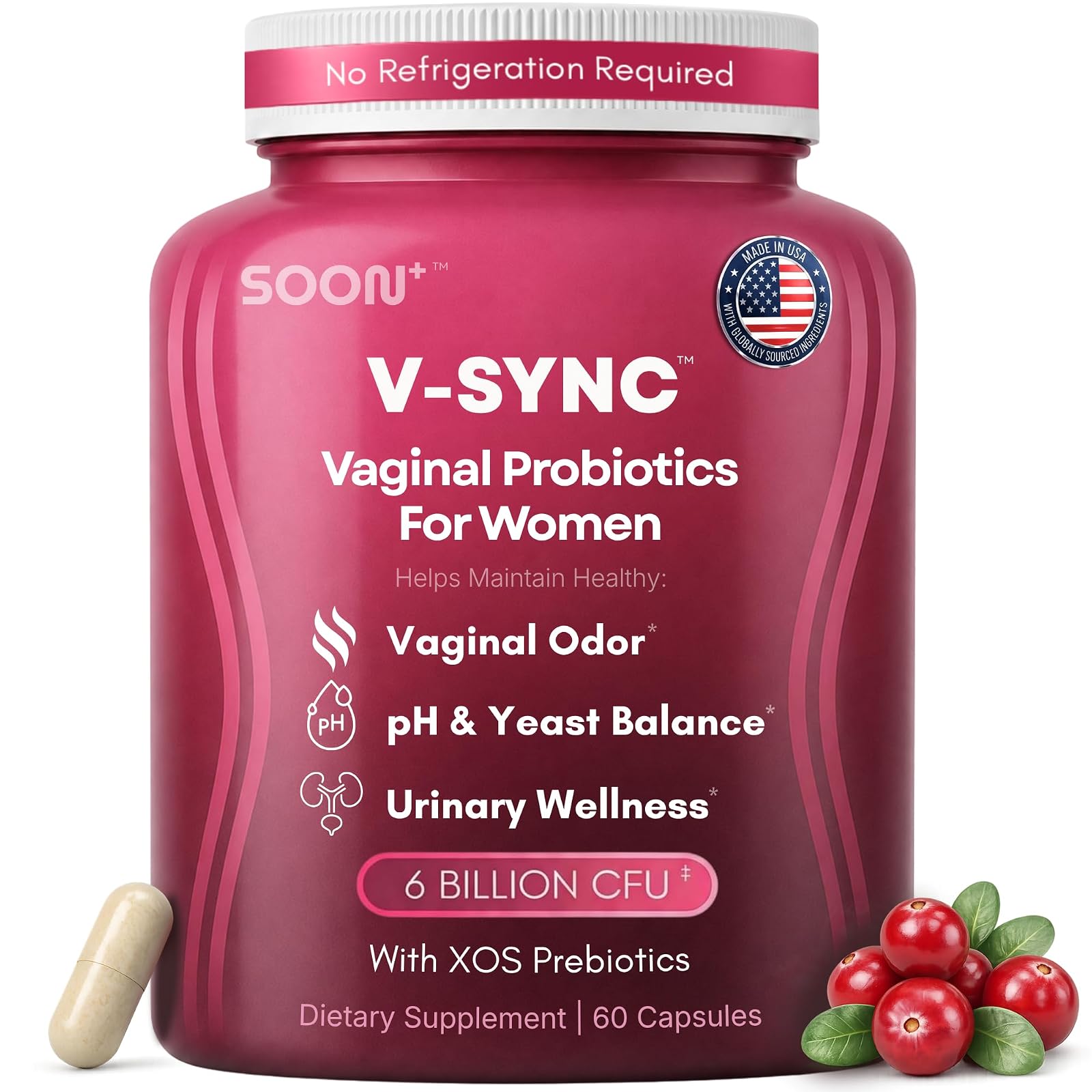 SOON+ V-Sync vaginal probiotic capsules