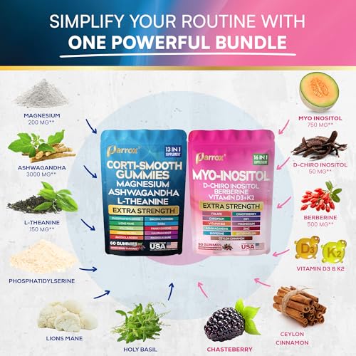 Soothe & Smooth gummies for stress relief