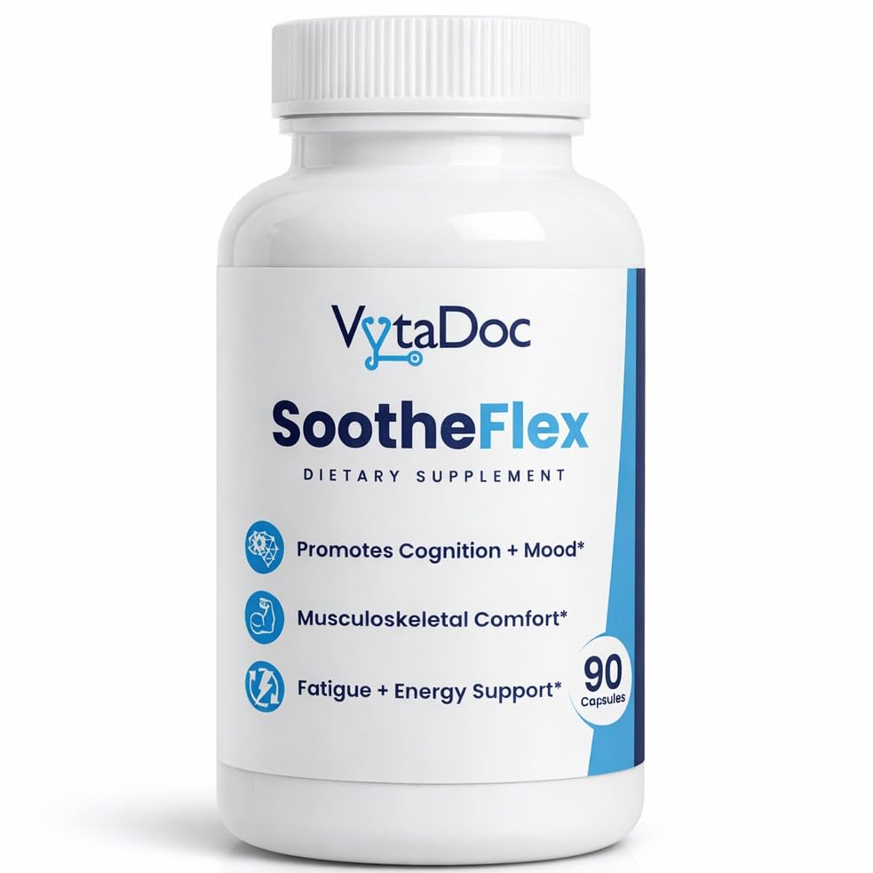 SootheFlex women's energy support capsules