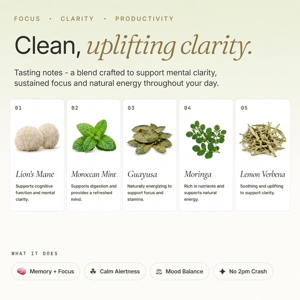 soothing afternoon mint tea blend
