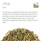 soothing alfalfa tea for relaxation