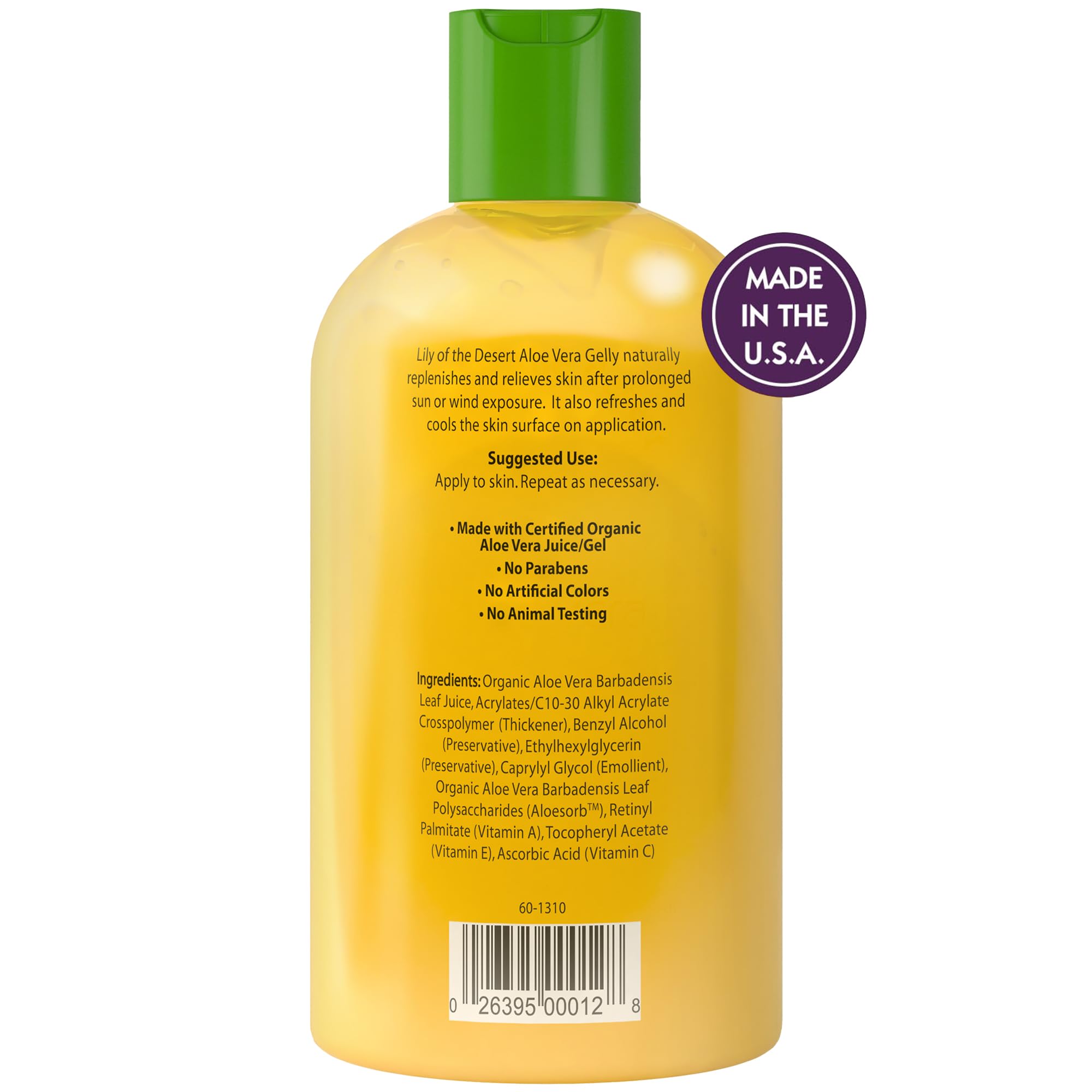soothing aloe vera after sun