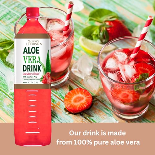 soothing aloe vera beverage for summer