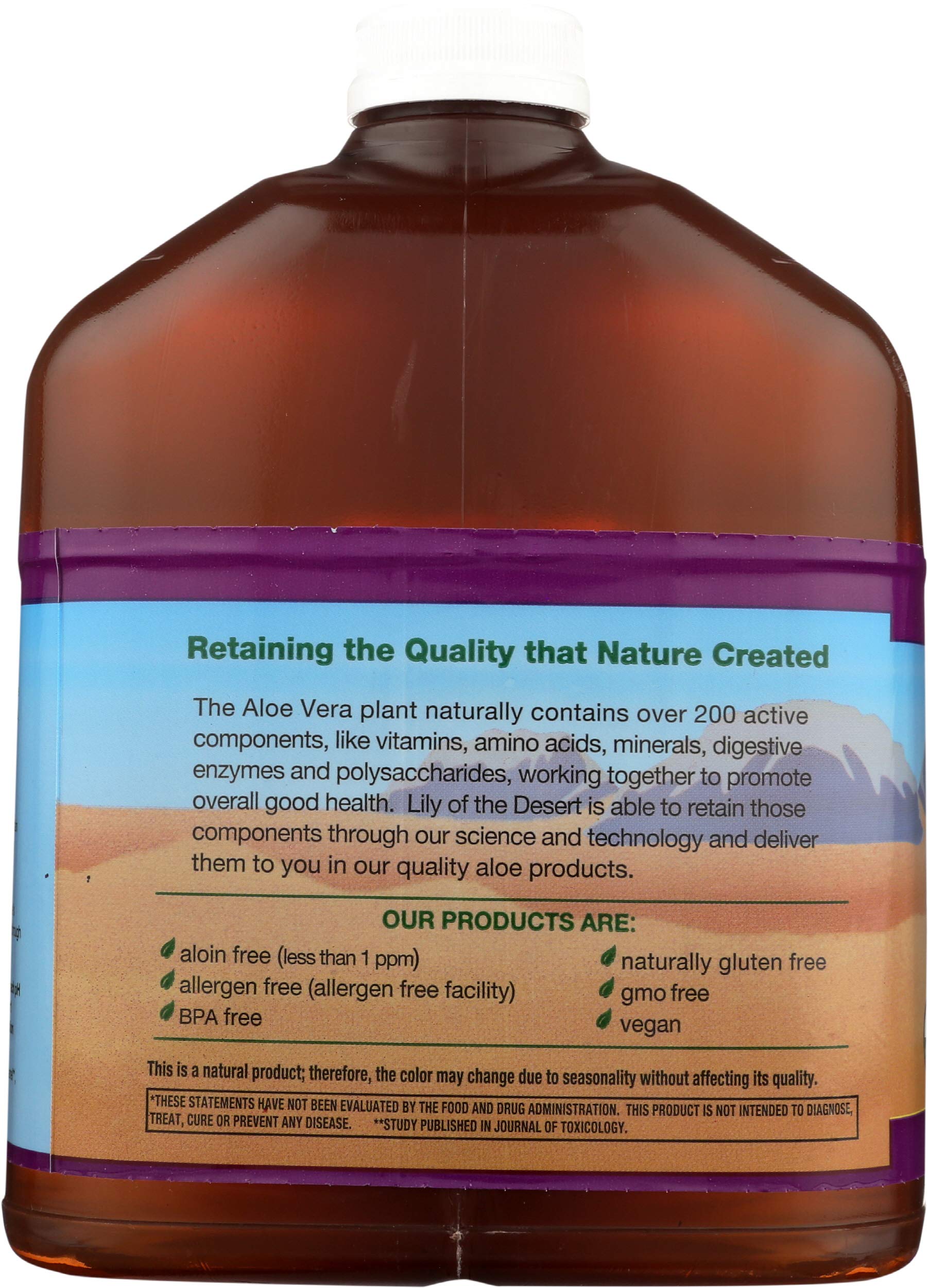 soothing aloe vera drink option