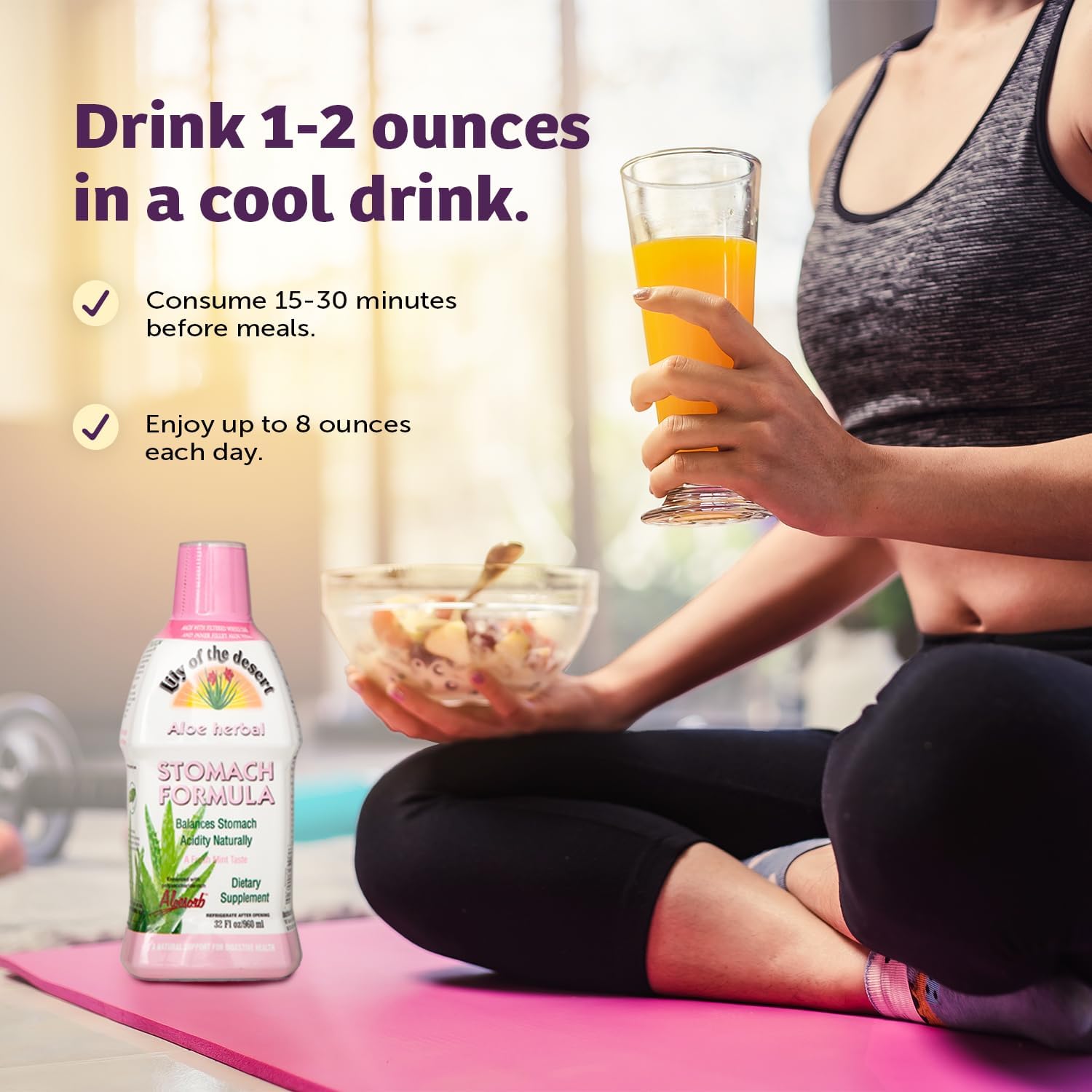soothing aloe vera for digestion