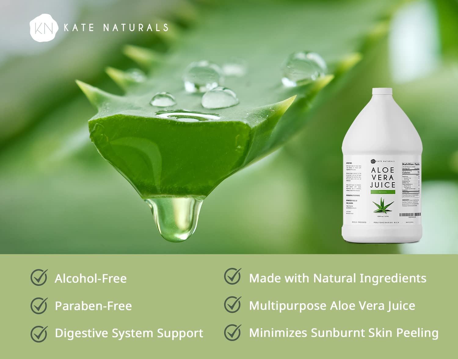 soothing aloe vera for hair care