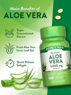 soothing Aloe Vera for skin