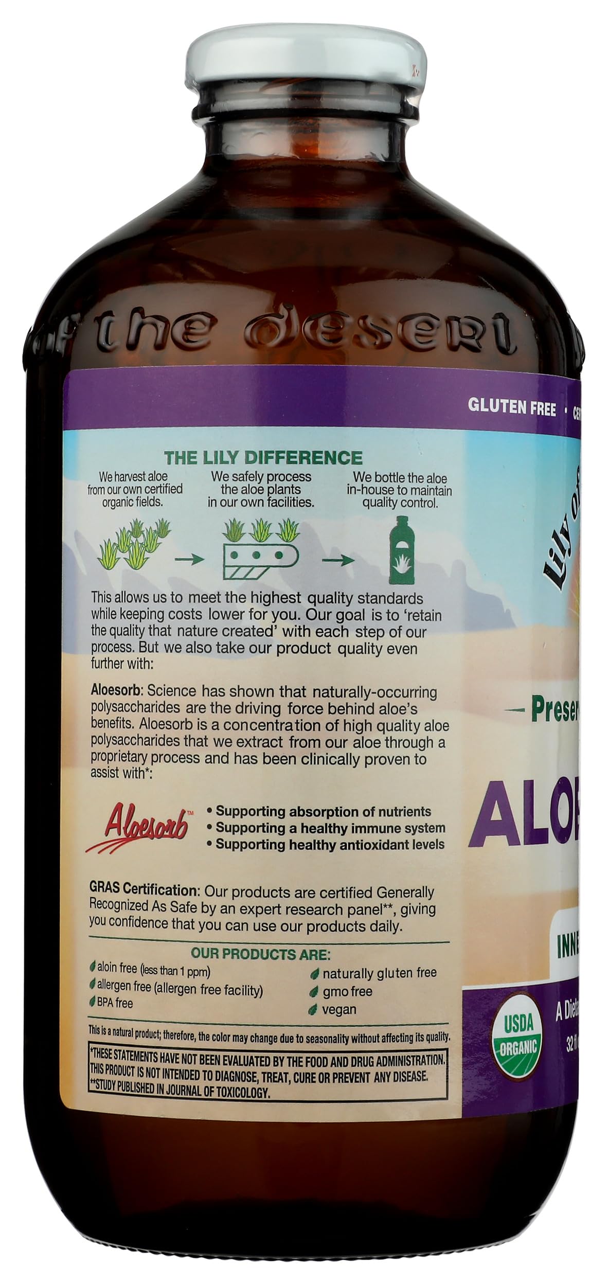 soothing aloe vera for upset stomach
