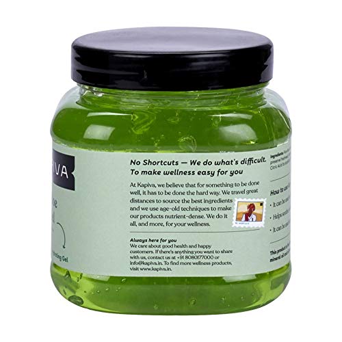 soothing aloe vera gel for burns