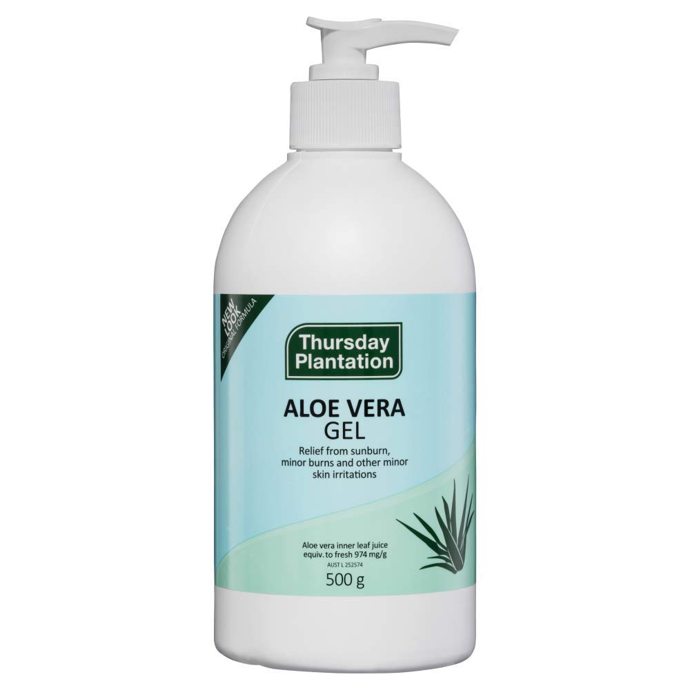 soothing aloe vera gel for burns
