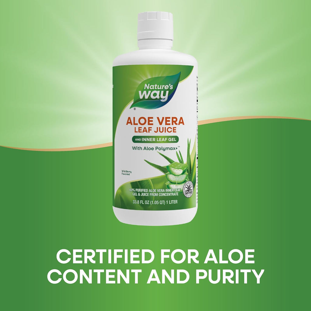 Soothing aloe vera gel for skin