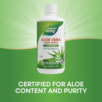 Soothing aloe vera gel for skin