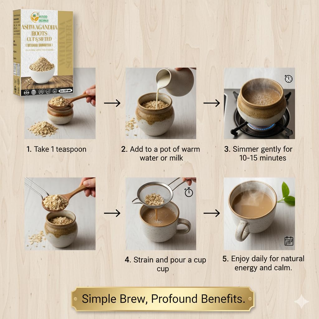 soothing Ashwagandha tea blend