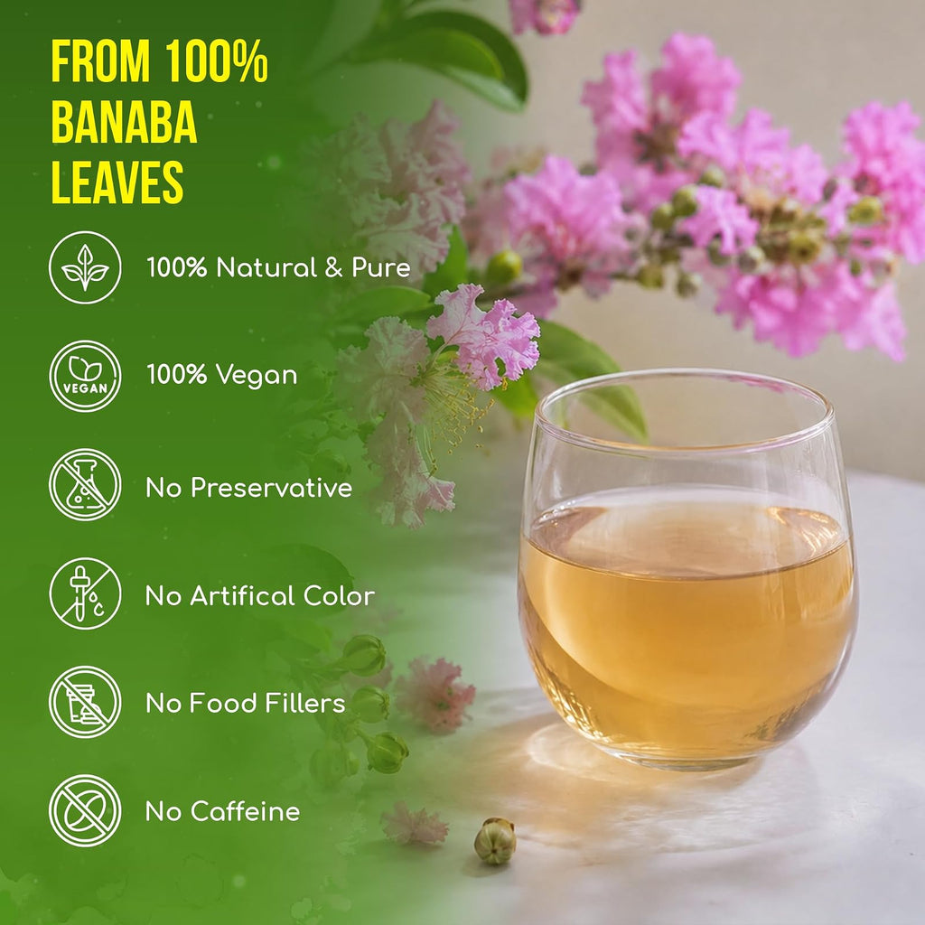 soothing banaba tea for relaxation