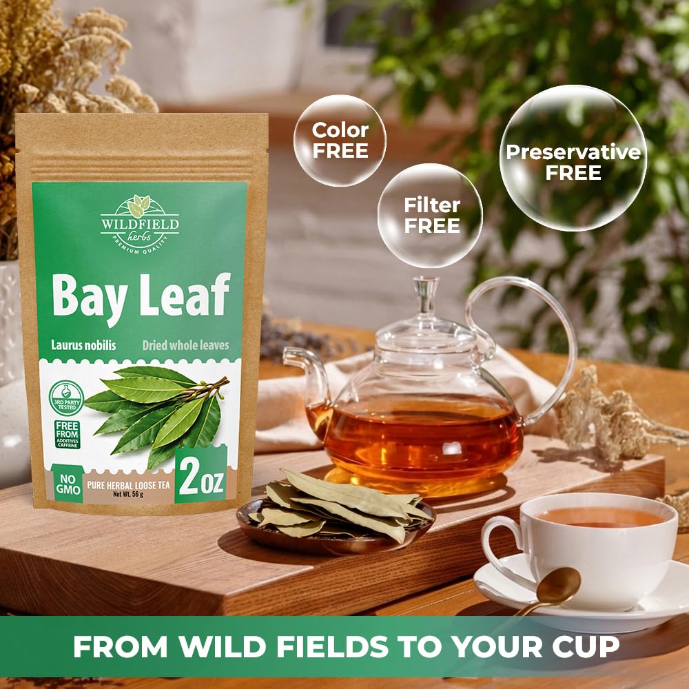 soothing bay leaf tea experience