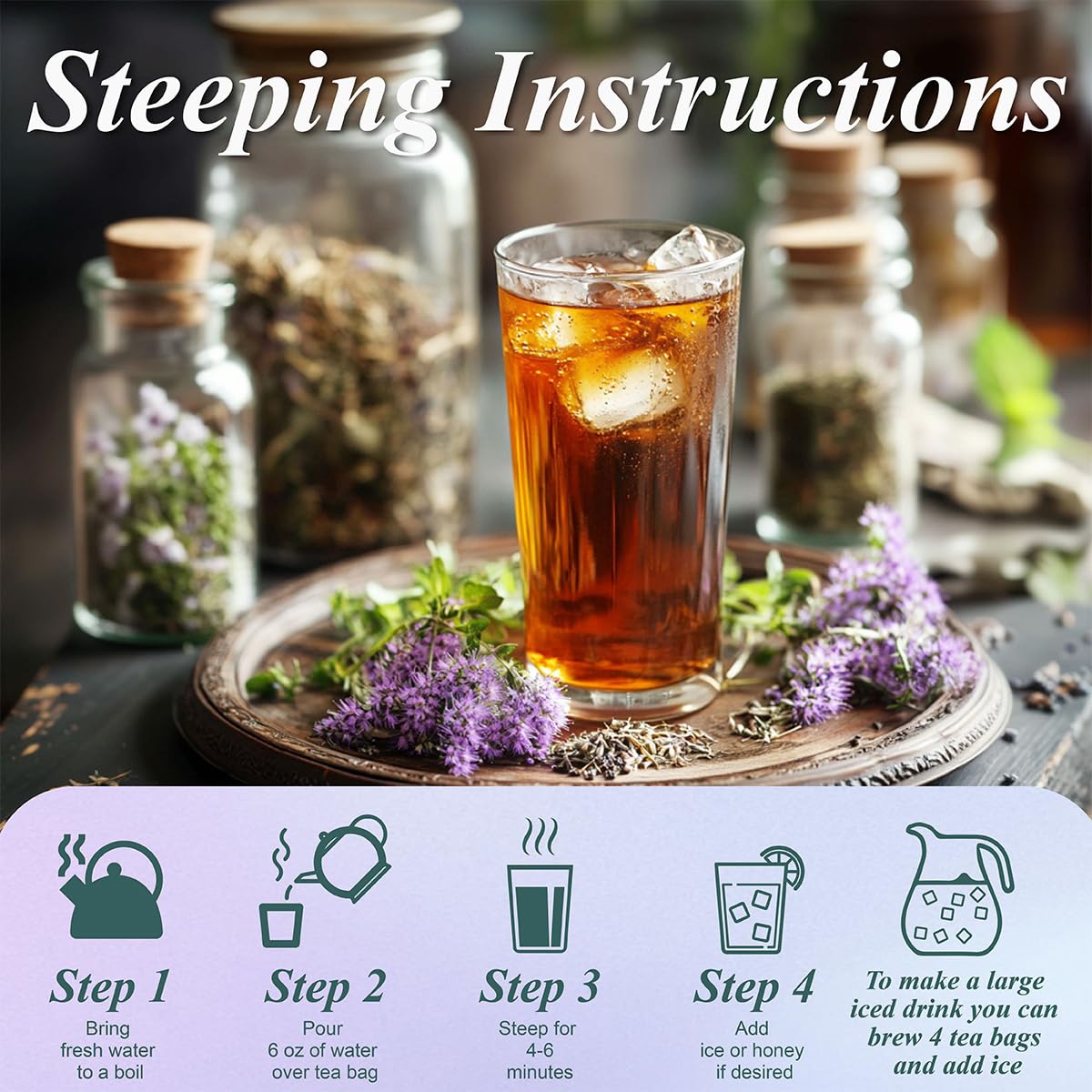 soothing bedtime herbal infusion
