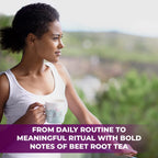 soothing beet root tea experience