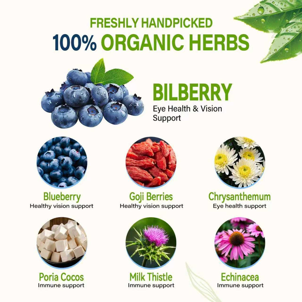 soothing bilberry tea blend