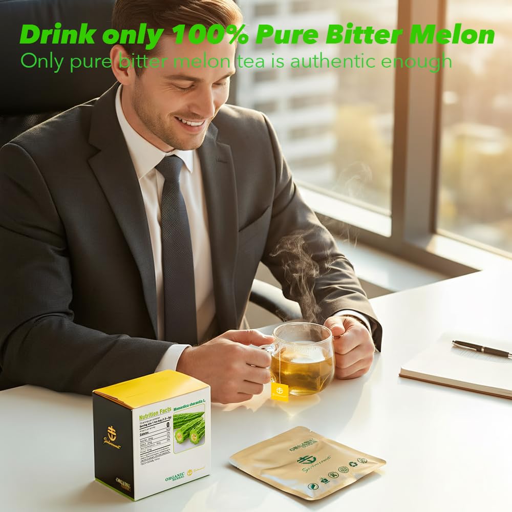 soothing bitter melon tea experience