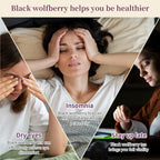 soothing black goji berry tea experience