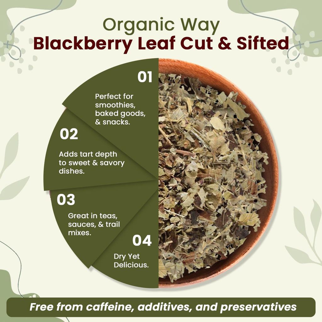 soothing blackberry leaf tea blend