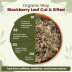soothing blackberry leaf tea blend