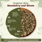soothing blackberry leaf tea