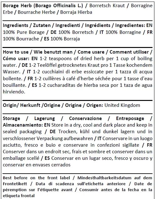 soothing borage tea for wellness