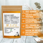 soothing Bur-Marigold herbal infusion