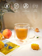 soothing burdock root herbal infusion