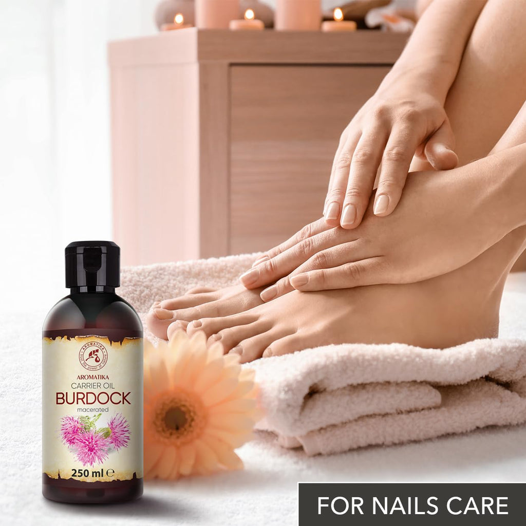 soothing burdock root oil