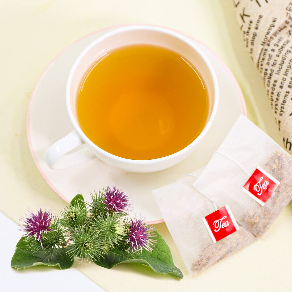 soothing burdock root tea bags