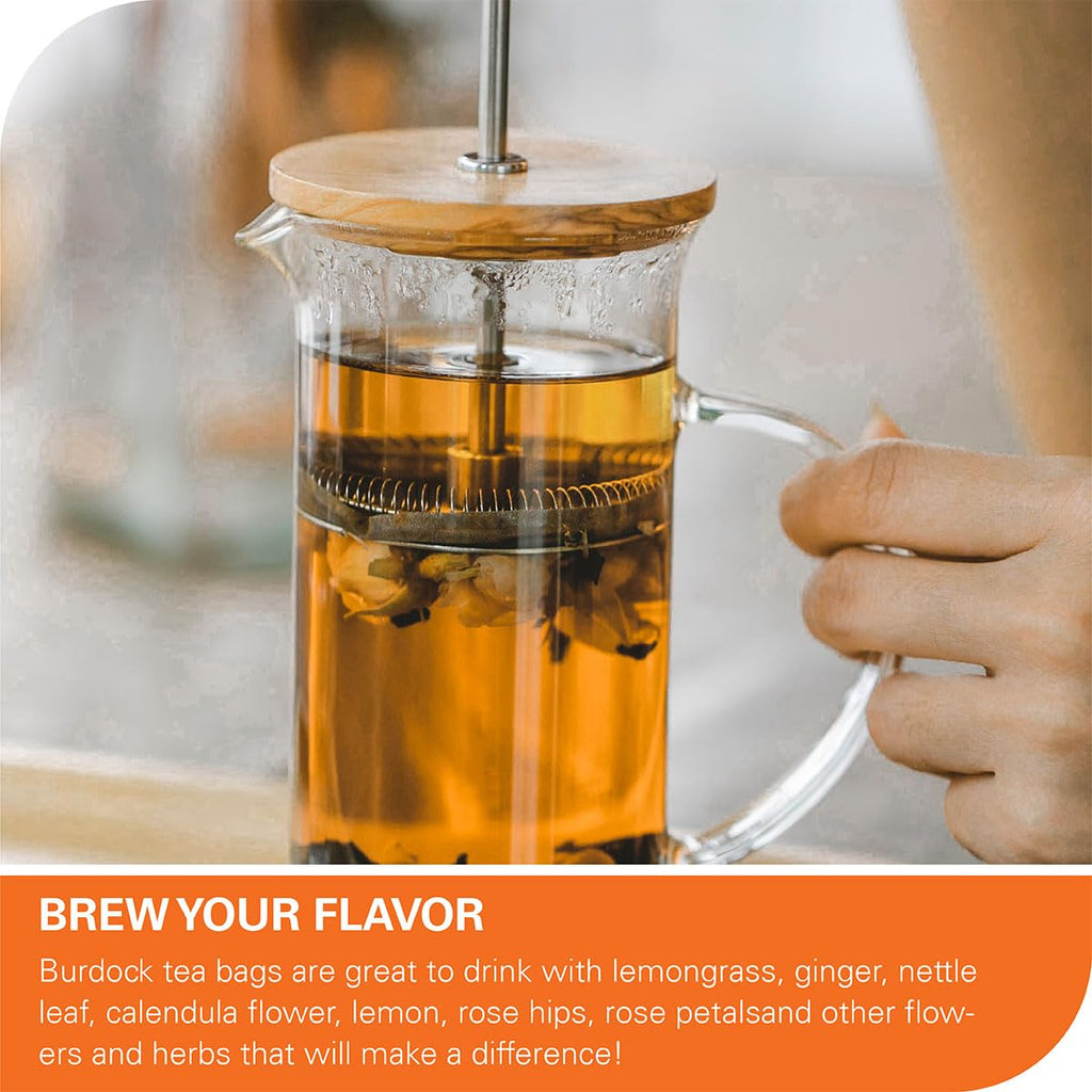 soothing burdock root tea blend