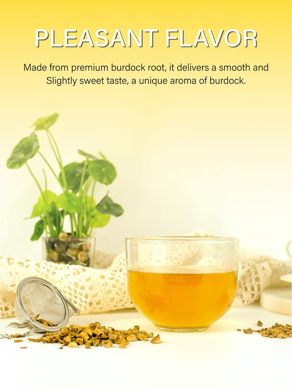 soothing burdock root tea for digestion
