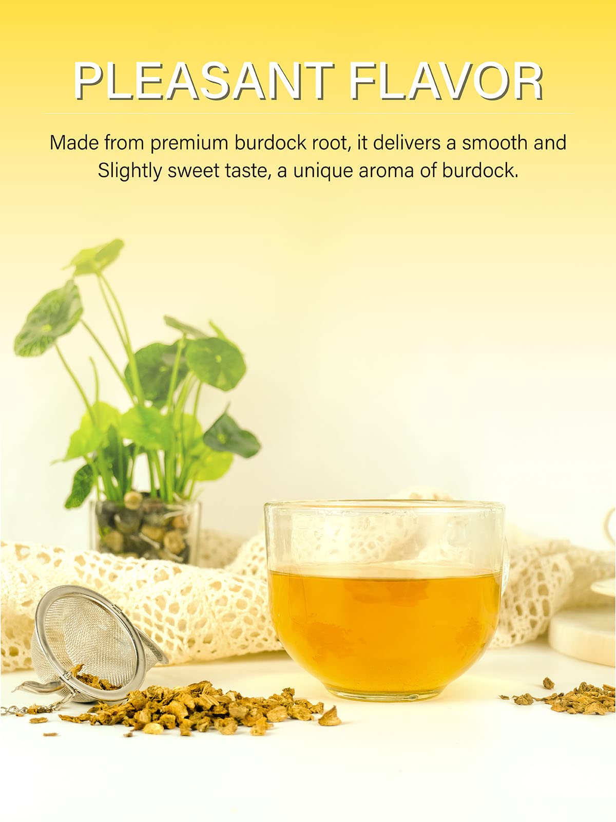 soothing burdock root tea for digestion