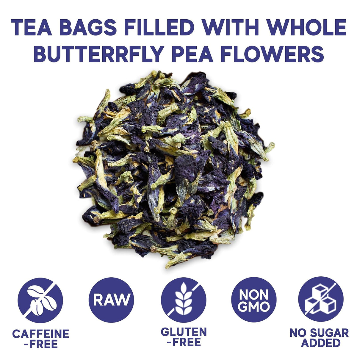 soothing butterfly pea flower infusion