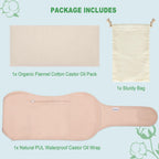 soothing castor oil pack therapy