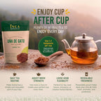 soothing Cat's Claw tea for digestion