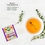 soothing chamomile and ashwagandha tea